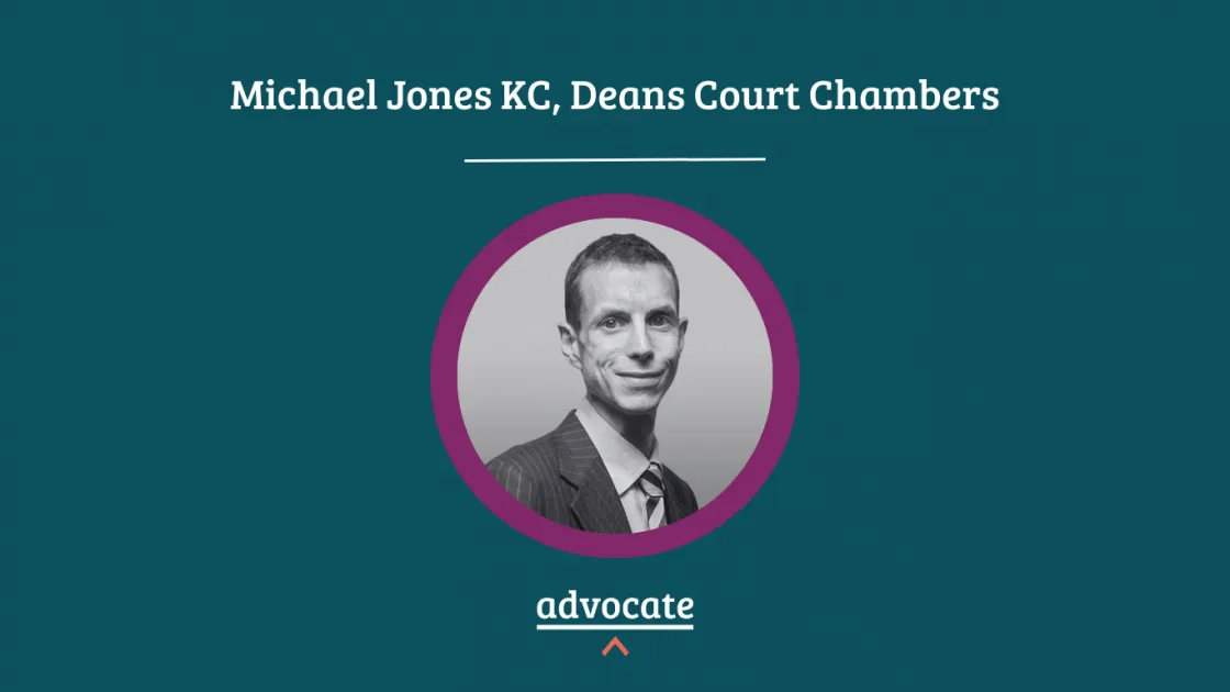 Silk story - Michael Jones KC